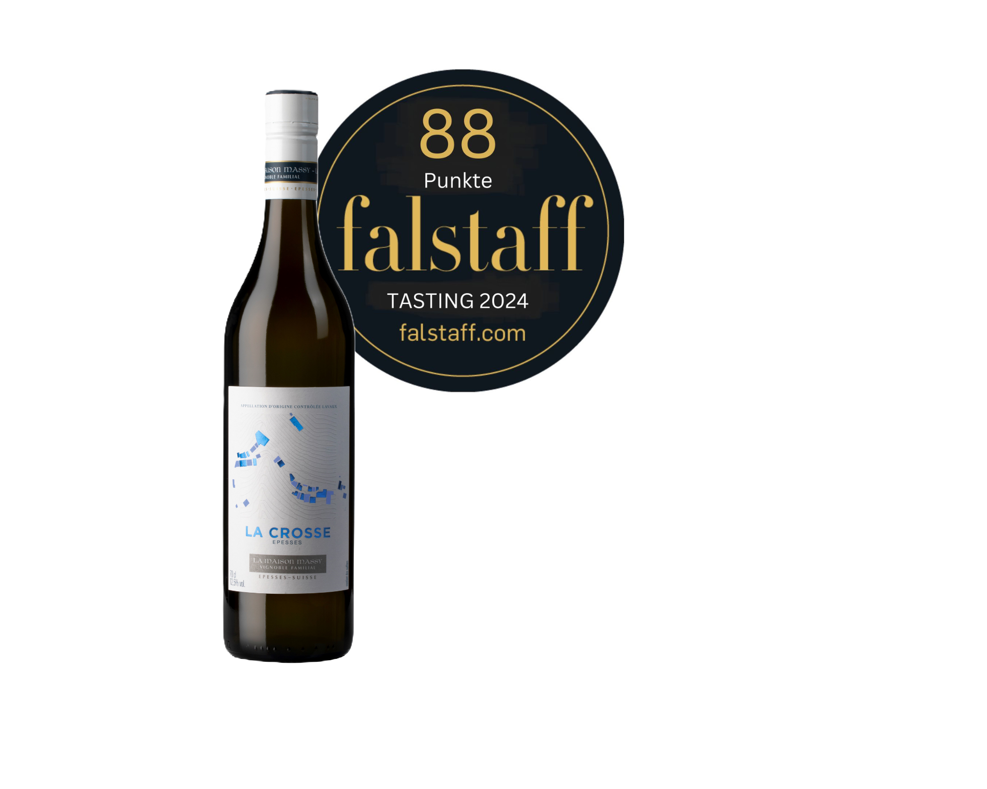 Epesses La Crosse 2023, 88 points Falstaff - Massy Vins